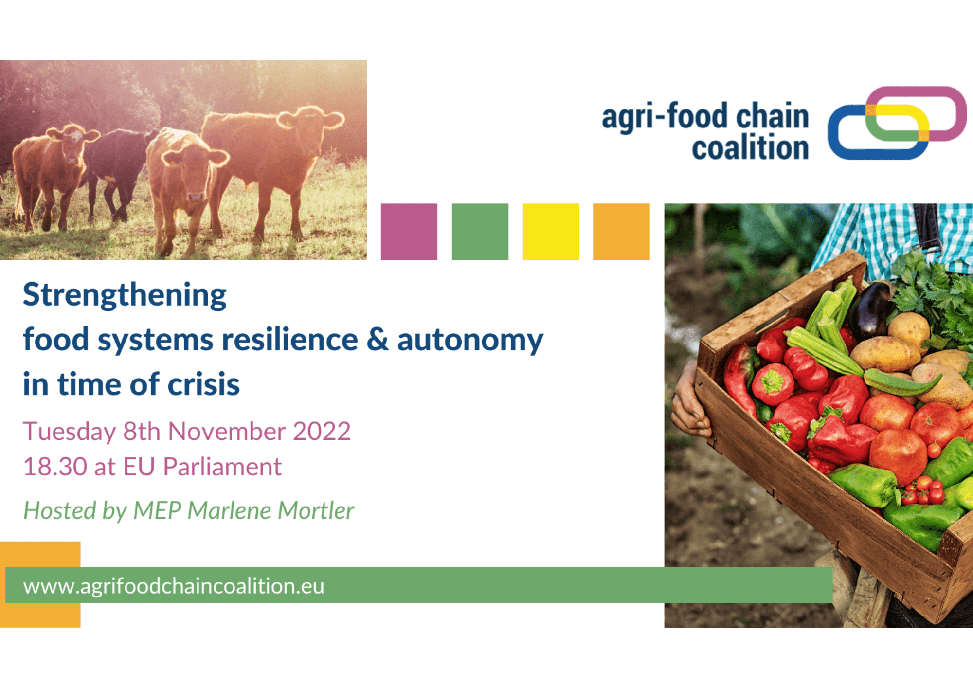 The Agri-Food Chain Coalition arranges an event about autonomy and ...