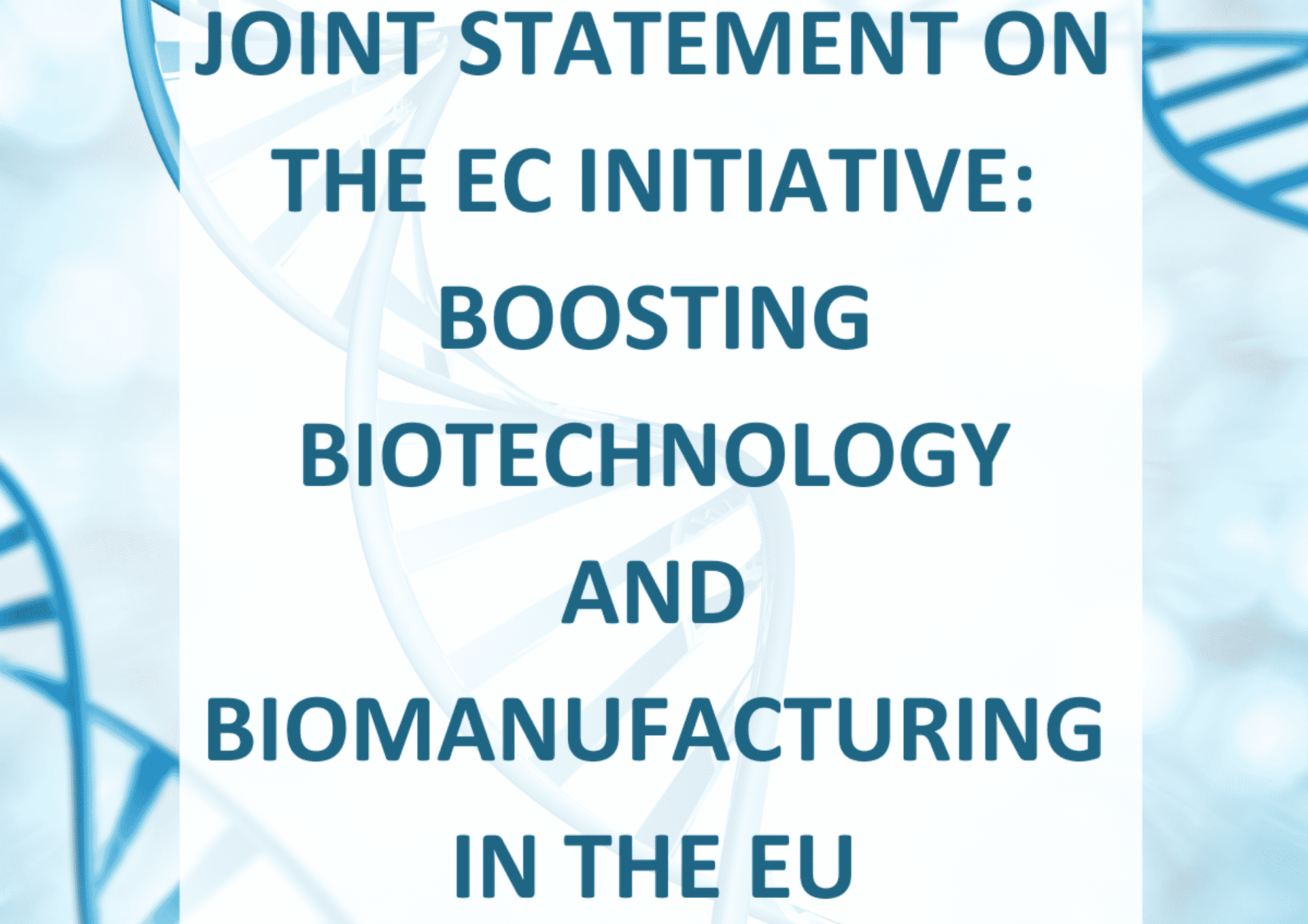 A coalition of stakeholders strongly supports the European Commission's ...